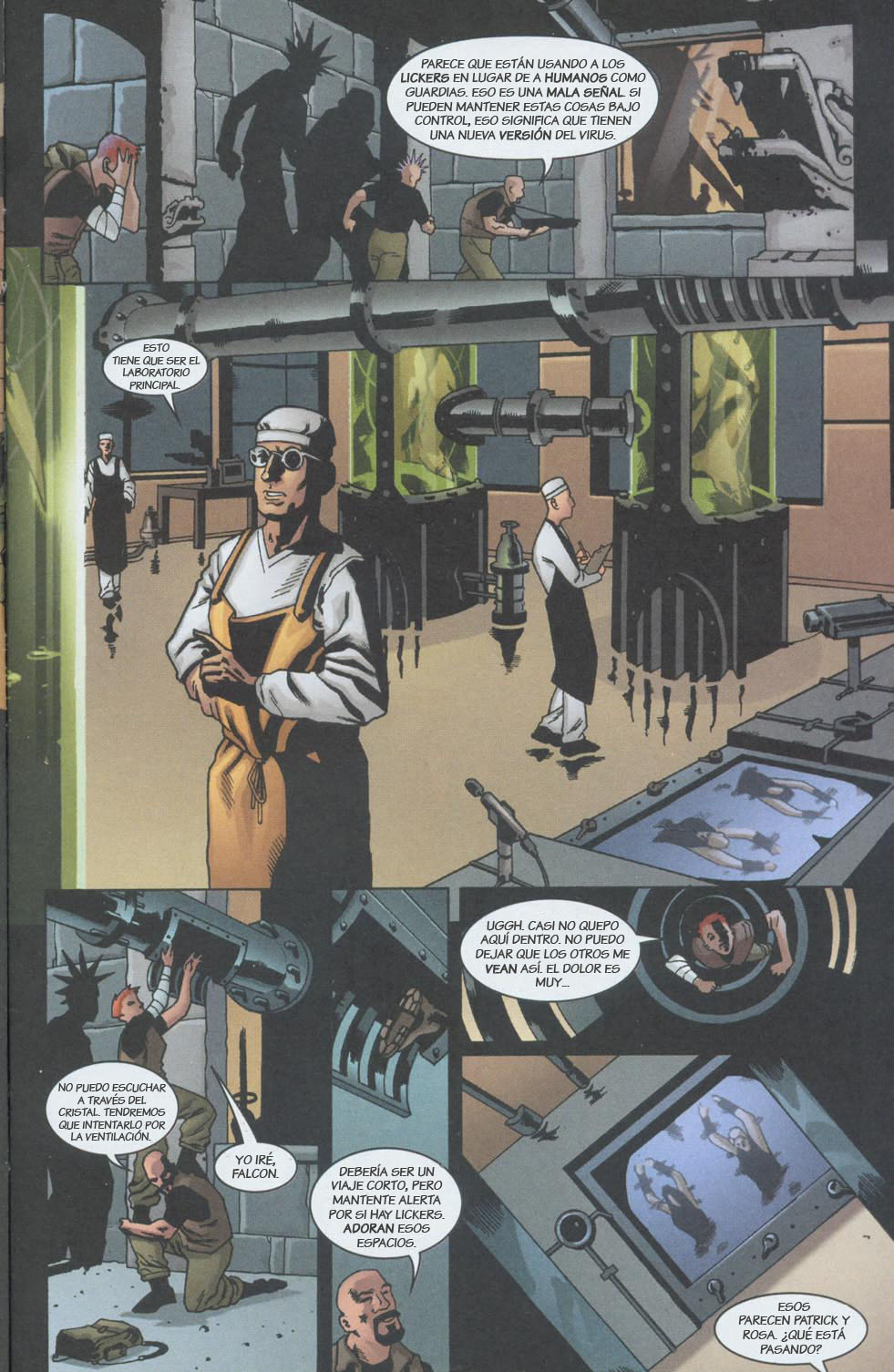 Resident Evil FIRE and ICE Comics #3 - Resident Evil Center
